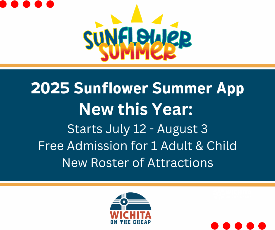 Sunflower Summer App 2025- Free Admission to Kansas Attractions