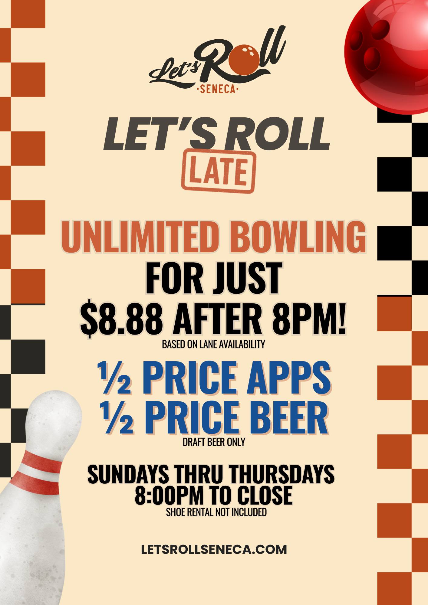 Lets Roll Bowling Deals in Wichita and Derby, KS