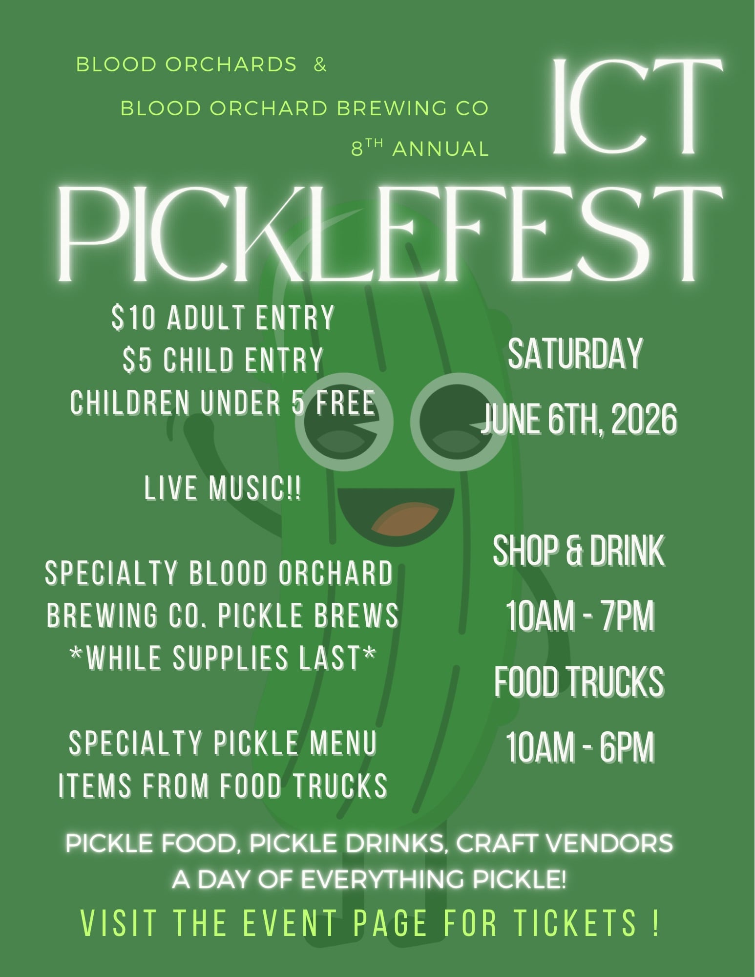 Picklefest at Blood Orchard in Wichita 2026