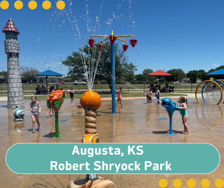 Castle Park in Augusta, KS is Now Open along with Splash Pad