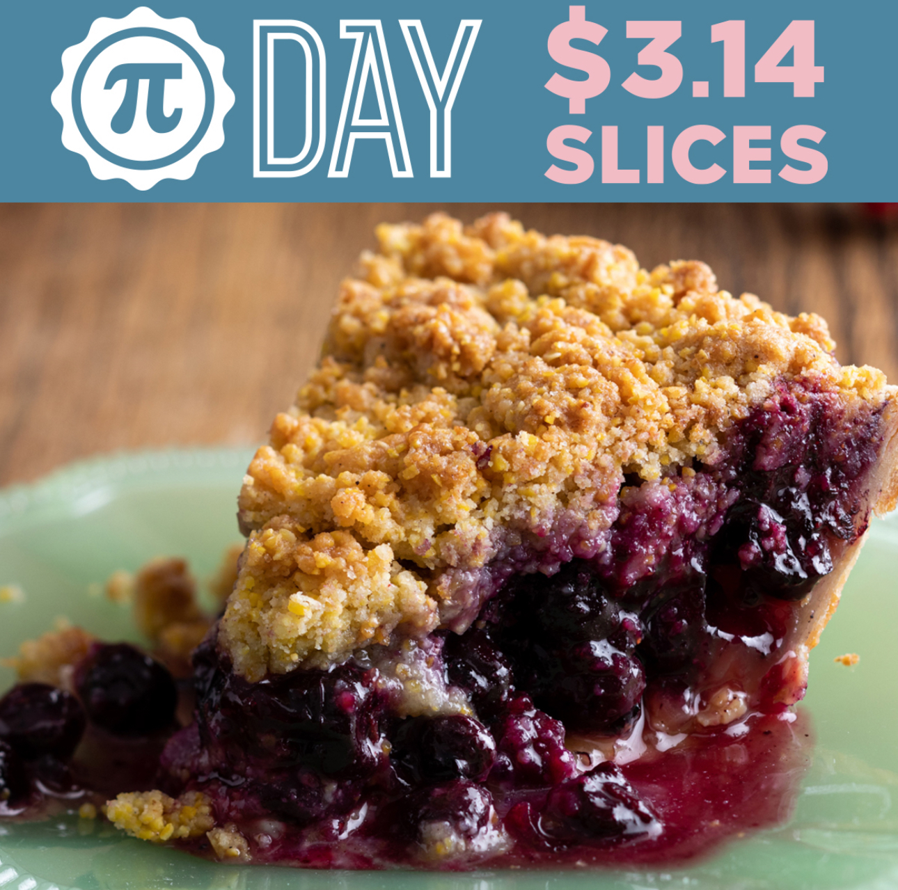 National Pi Day Food Deals in Wichita on March 14