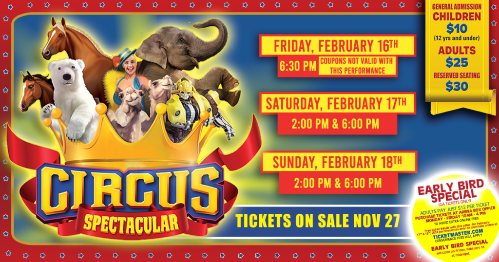 Circus Spectacular at Hartman Arena: How to Save on Tickets