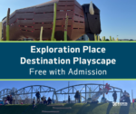 Exploration Place Destination Playscape and Water Play: Now Open