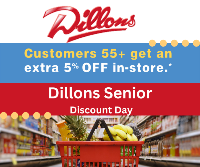 Dillons Grocery Store Senior Day Discount: Save on your Shopping