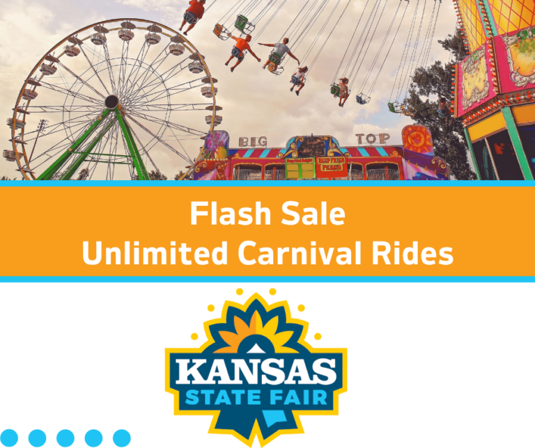 Kansas State Fair Unlimited Carnival Rides Sale: July 29, 2025