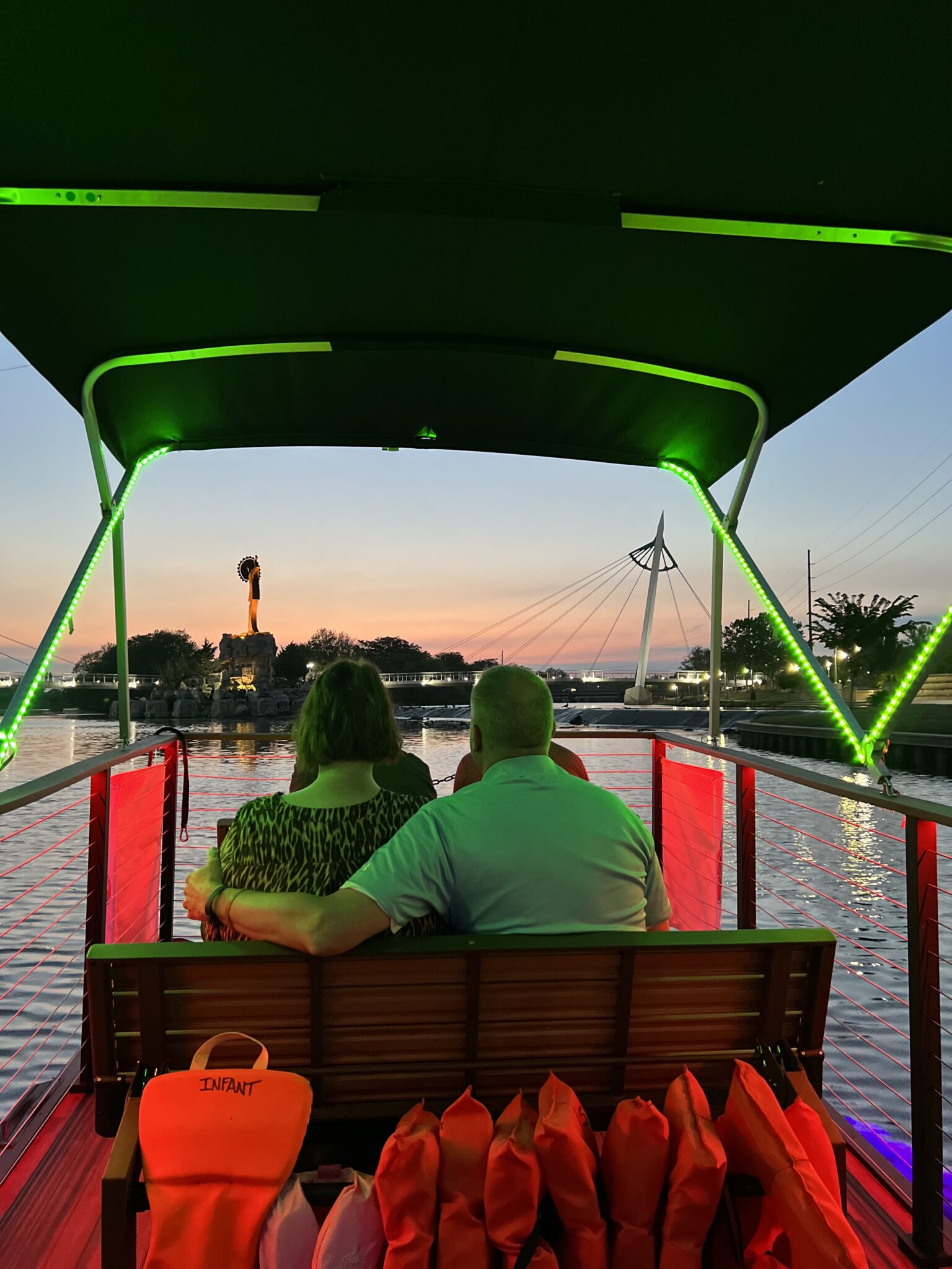 ICT River Rides: Boat on the Arkansas River