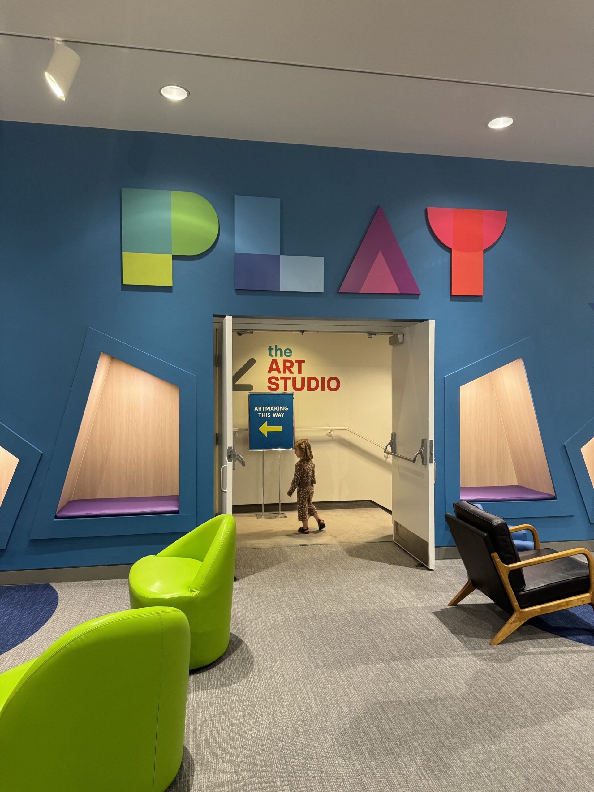 The Wichita Art Museums FREE Kids Area Called PLAY