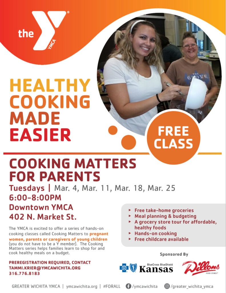 Free Cooking Classes from the YMCA Wichita