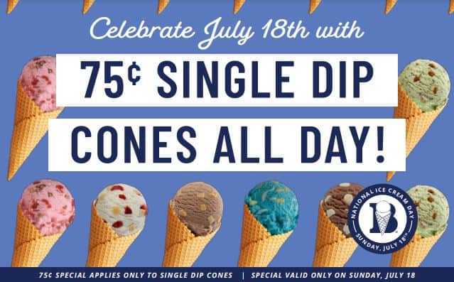 National Ice Cream Day / Month Deals around Wichita
