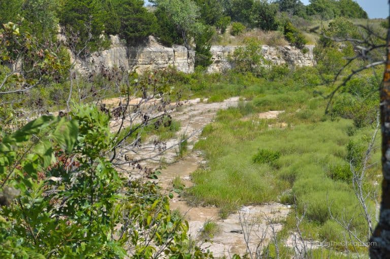 Kansas Road Trip: Cowley State Fishing Lake Waterfall