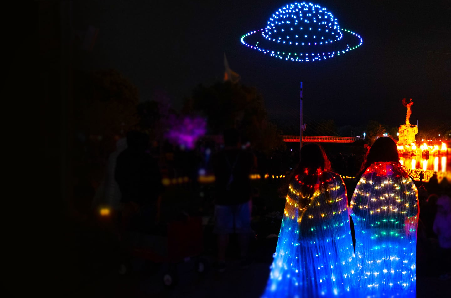 Drone Light Festival at Exploration Place 2025 Wichita, KS