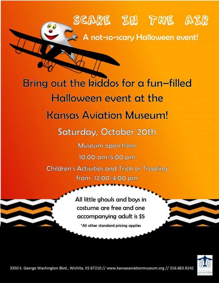 "Scare in the Air" a family-friendly Halloween event at Kansas Aviation ...