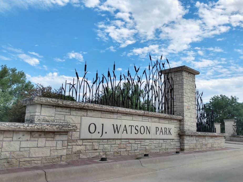 O.J. Watson Park in Wichita: Train Rides, Mini Golf, Playground