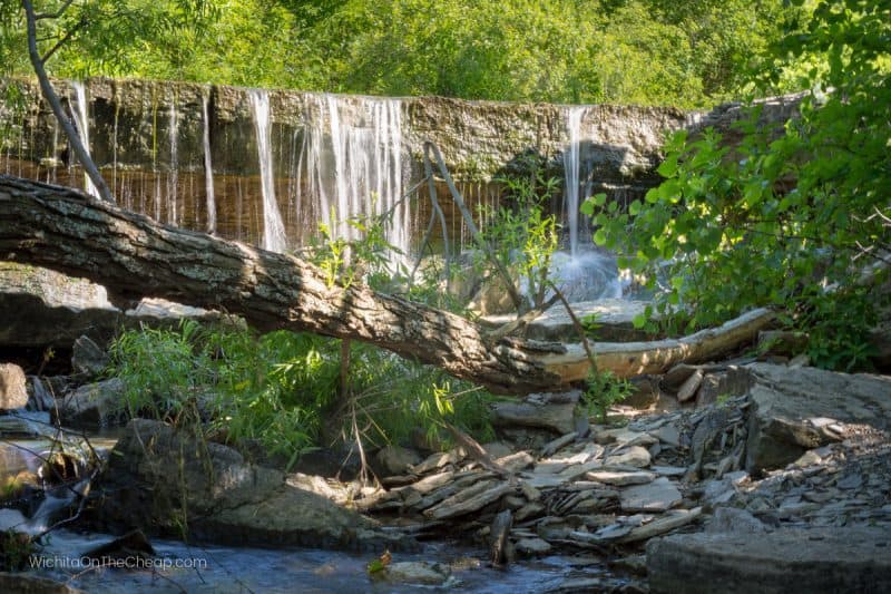 Kansas Road Trip: Chase State Fishing Lake and Waterfalls