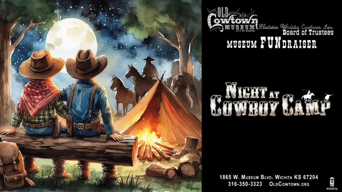 Night at Cowboy Camp at Cowtown in Wichita