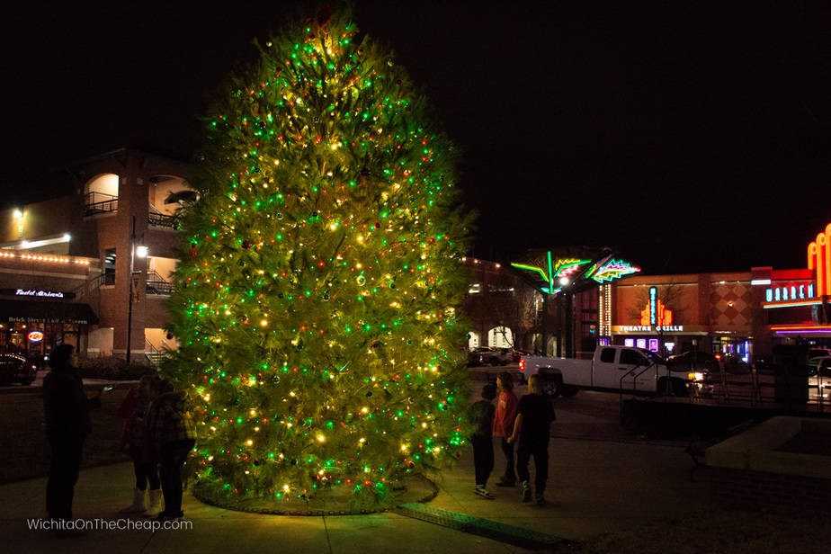 Wichita tree lighting & Winter Wonderland event